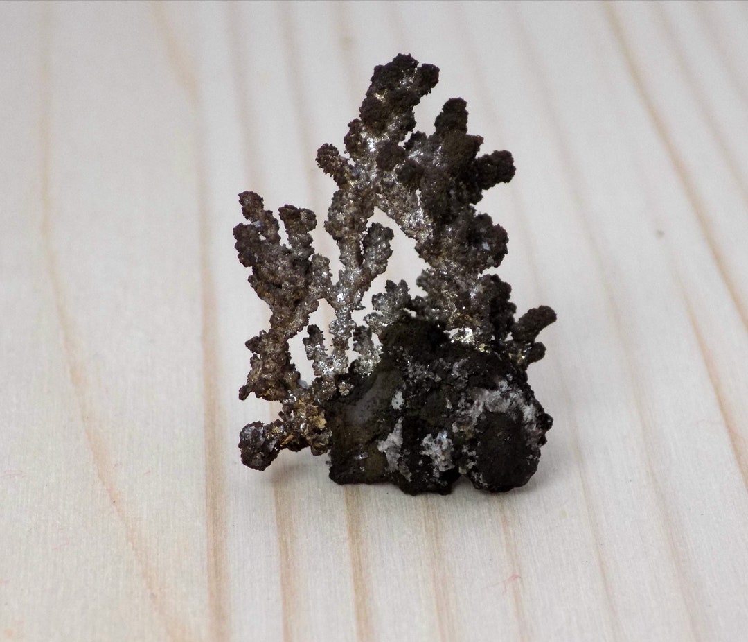 Native Silver Dendrite Specimen, White Pine Mine, Michigan - Etsy