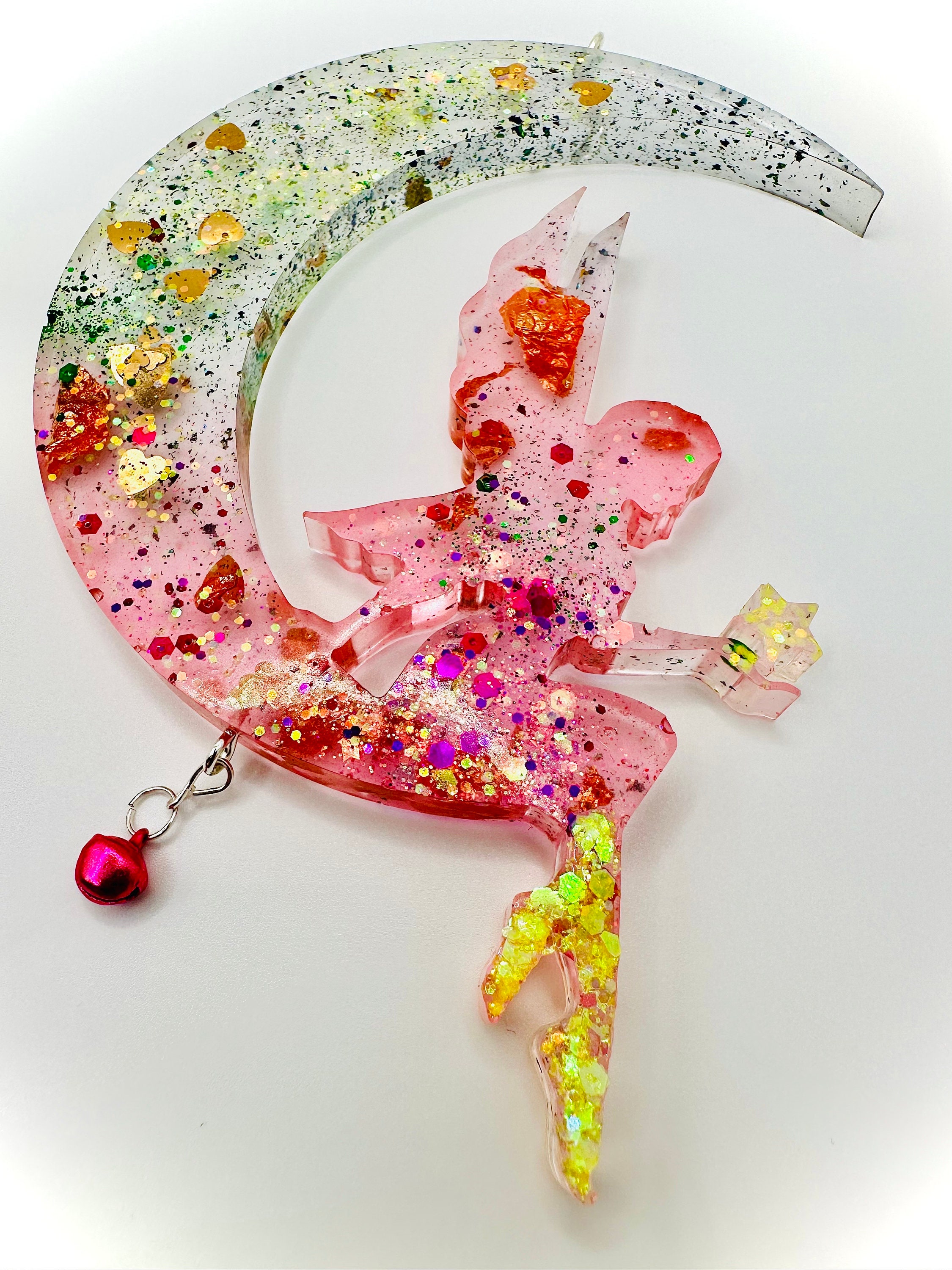 Moon Crescent Fairy Tinker Bell Wolf Pegasus Unicorn Wall - Etsy