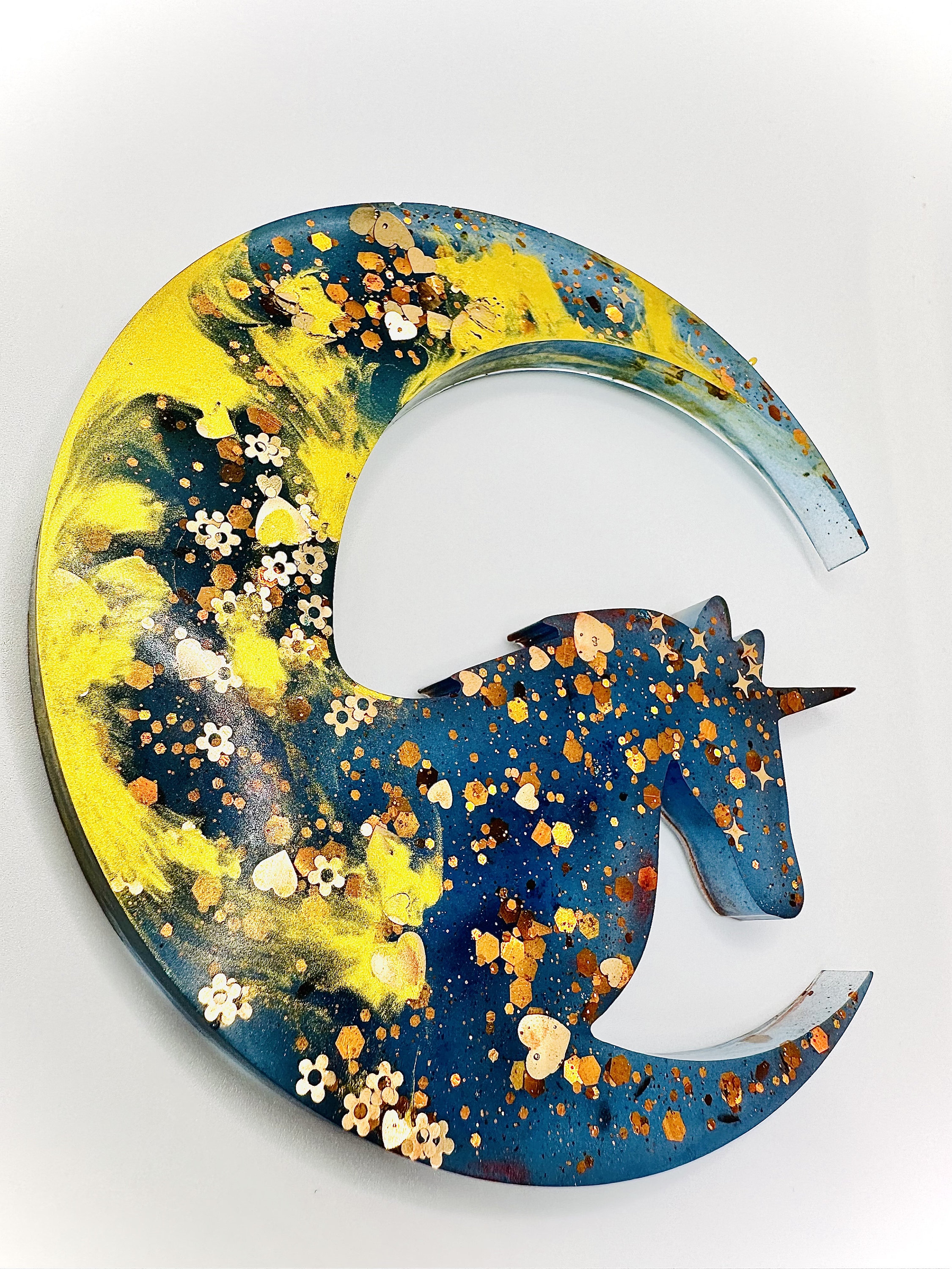 Moon Crescent Fairy Tinker Bell Wolf Pegasus Unicorn Wall - Etsy