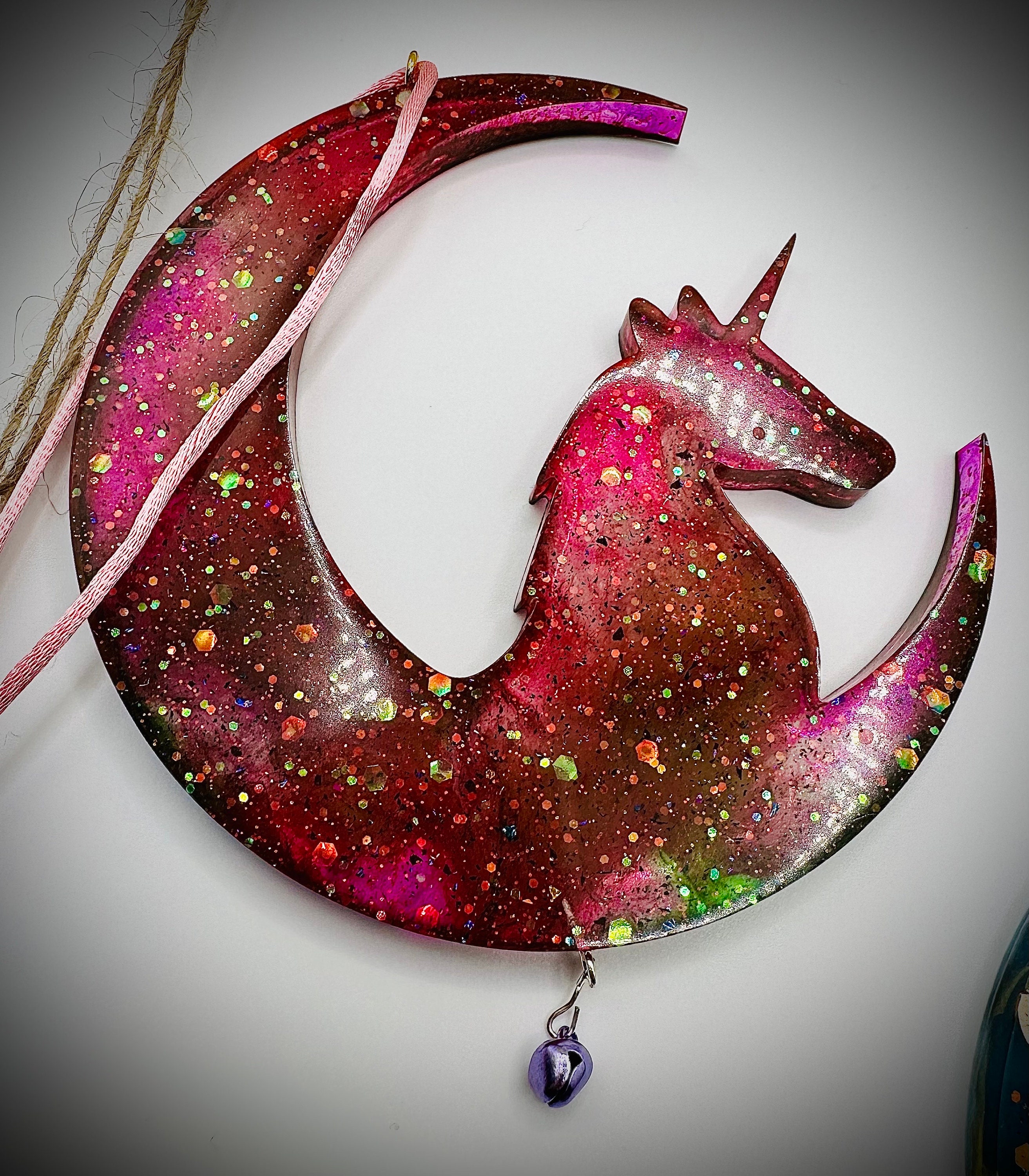 Moon Crescent Fairy Tinker Bell Wolf Pegasus Unicorn Wall - Etsy