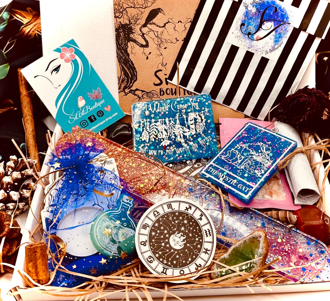 Witch Mystery Box Witchcraft Traditional Wicca Christmas Birthday Witch ...