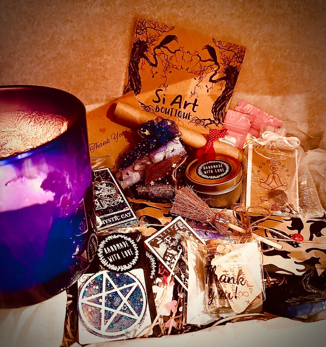 Witch Mystery Box Witchcraft Traditional Wicca Christmas Birthday Witch ...
