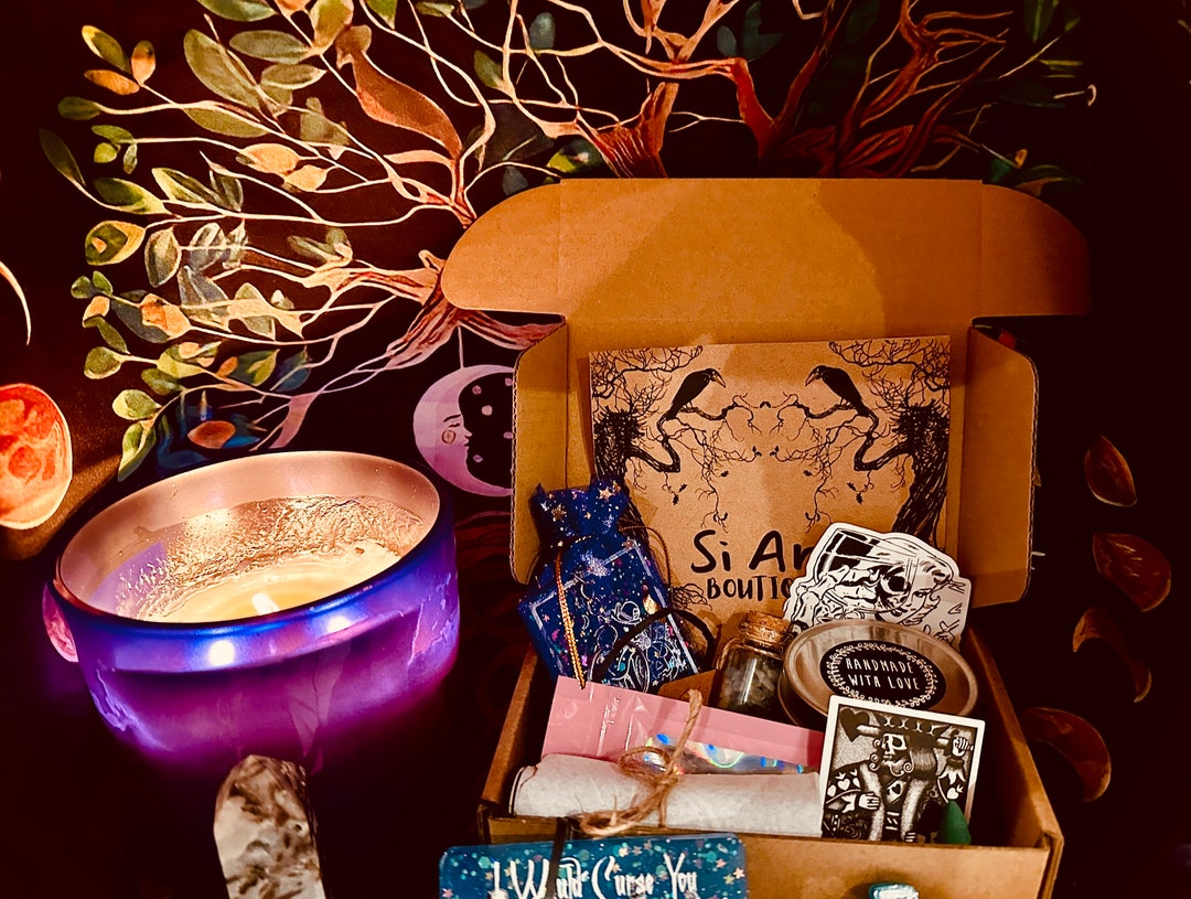 Witch Mystery Box Witchcraft Traditional Wicca Christmas Birthday Witch ...