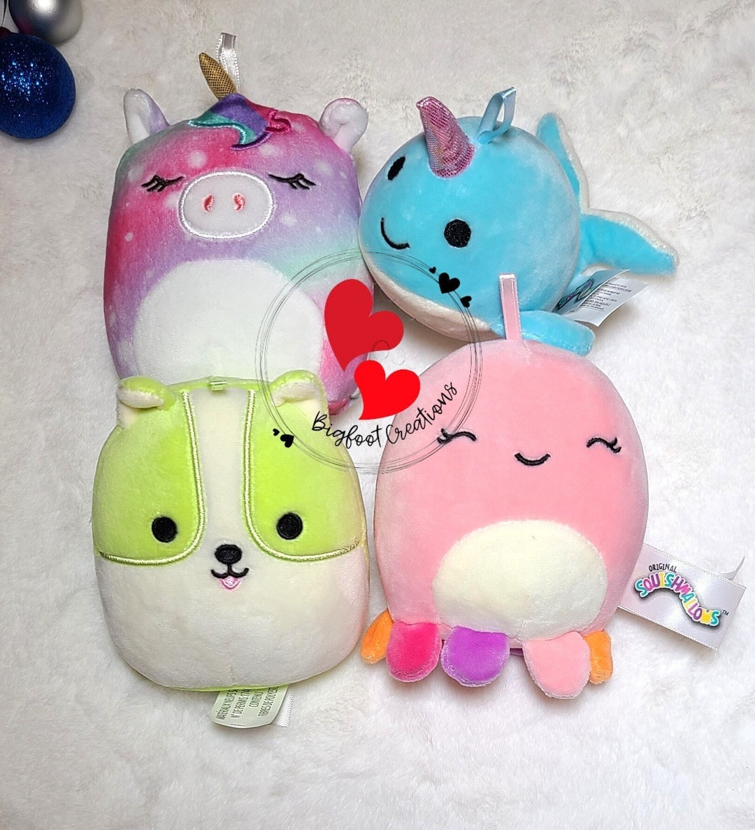 Personalized 4 Inch Squishmallow Ornament From the 2021 Holiday Bright ...