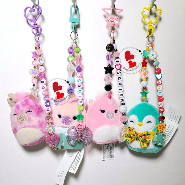 Squishmallow Keychain - Etsy