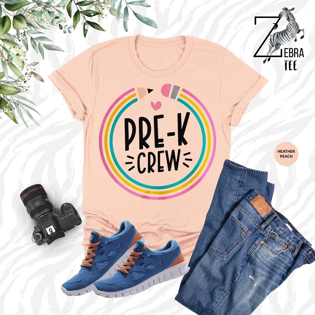 Pre-k Crew Shirt Preschool Shirt Preschool Teacher Shirt - Etsy