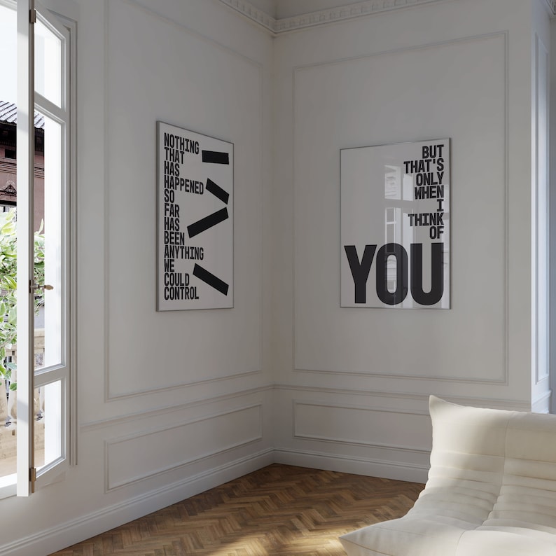 Lonerism by Tame Impala Set of 5 DIGITAL DOWNLOAD Lyric Typography ...