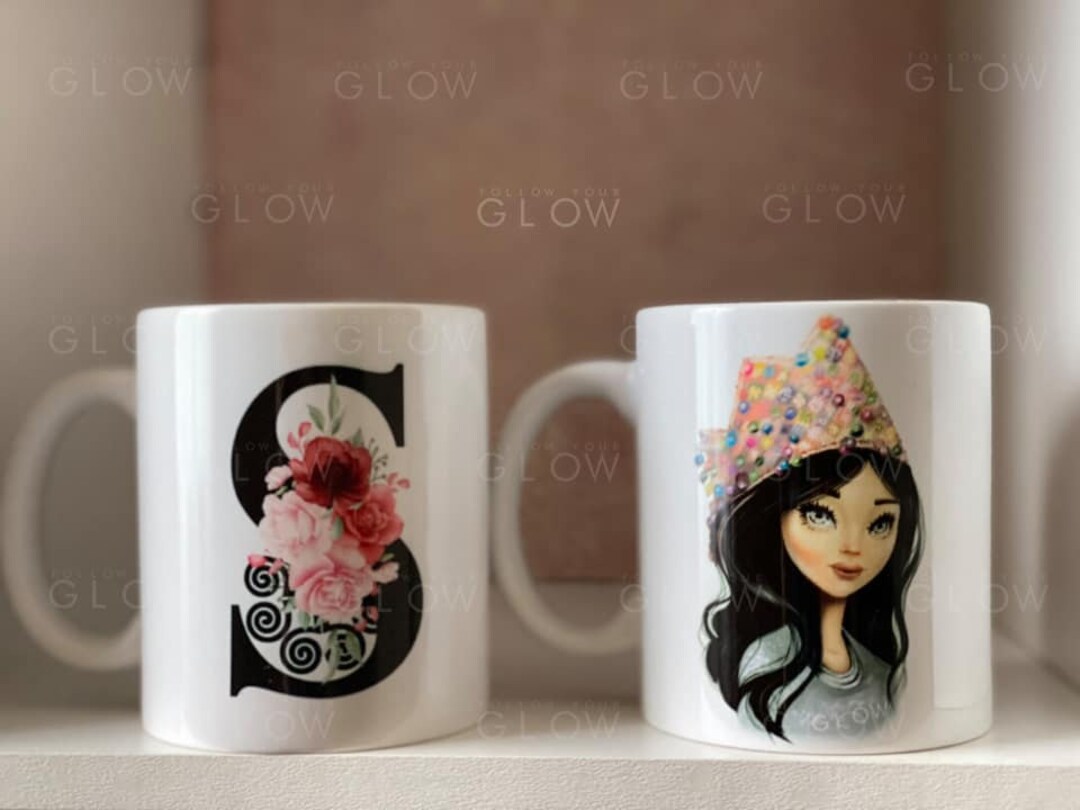 11OZ Hmong Princess Mugs, Purple Turban, Crown Princess , Gifts for Her ...