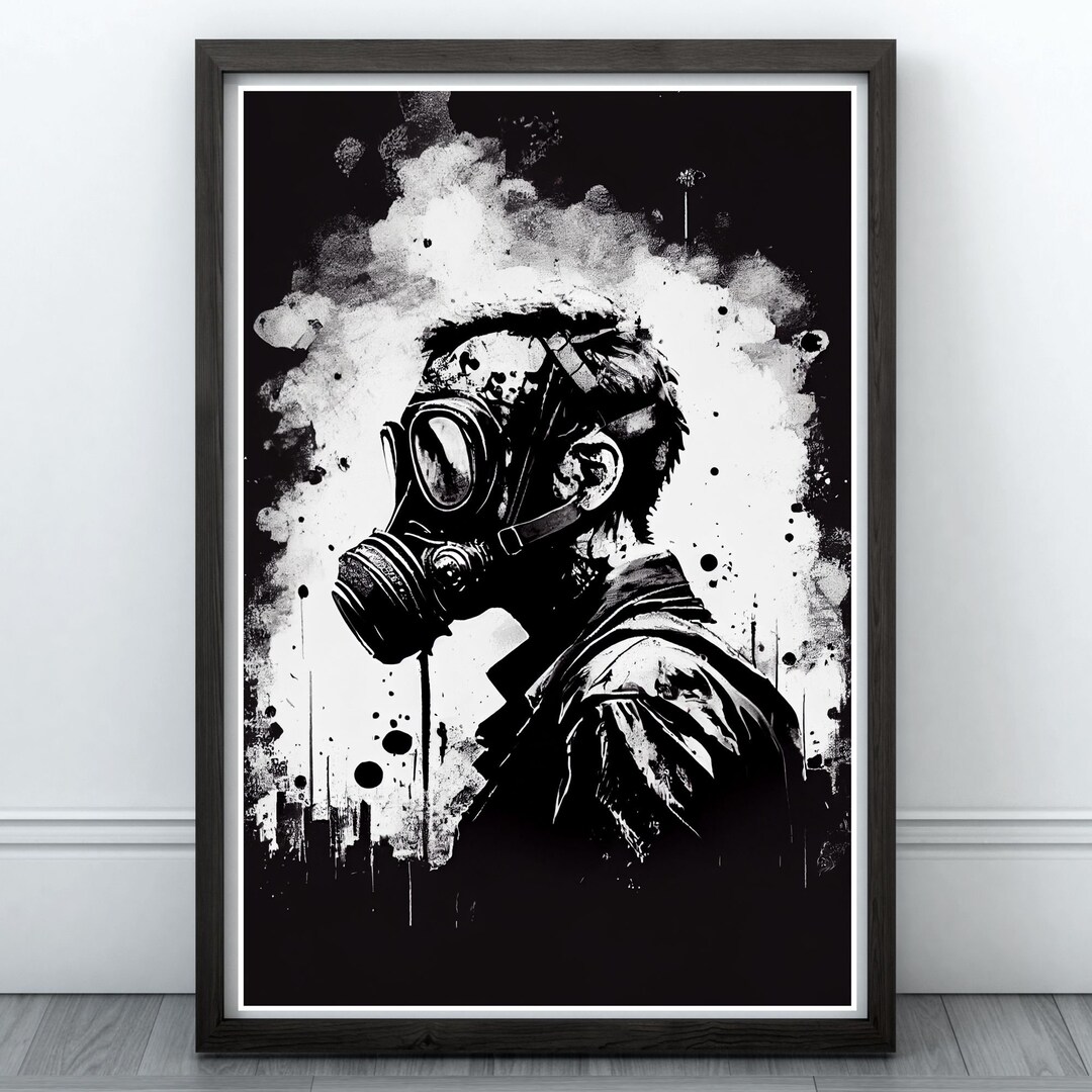 Ai Generated Street Art Print | Banksy Style Graffiti Wall Decor ...