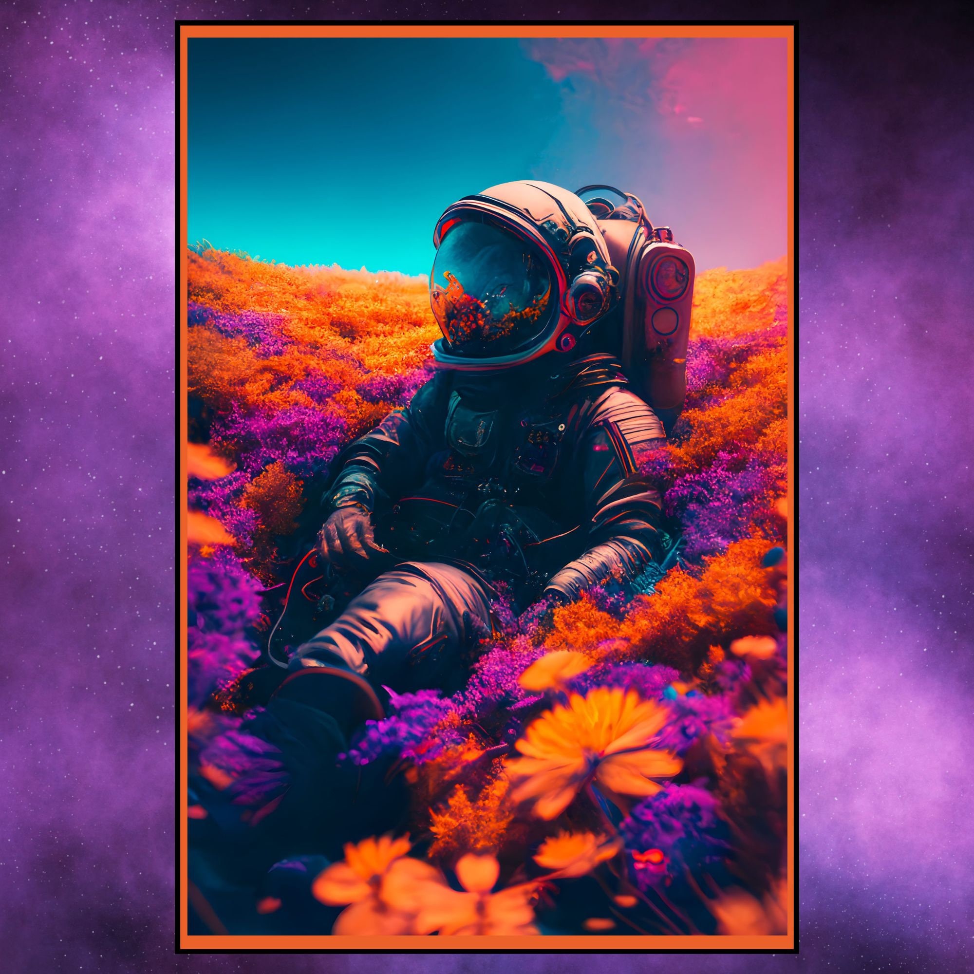 Surreal Astronaut Wallpaper