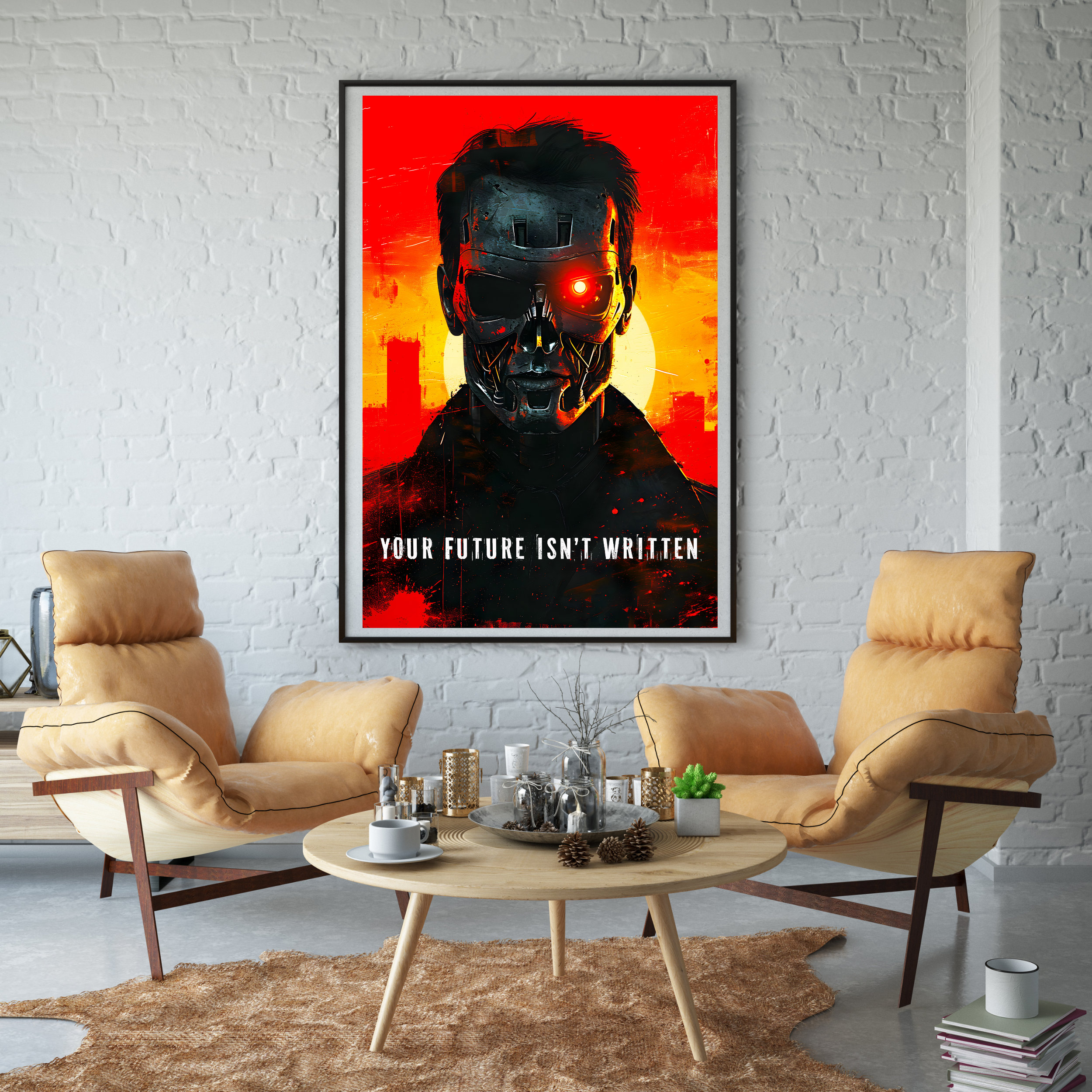 Terminator Inspired AI Art: Cyborg Design With 'your Future Isn't ...