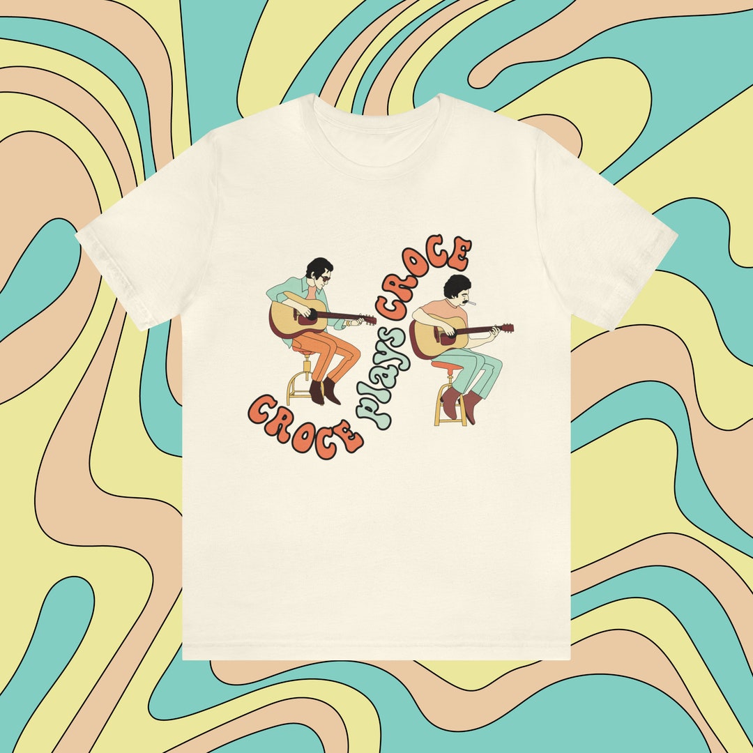 Croce Plays Jim Croce Retro Tee - Etsy