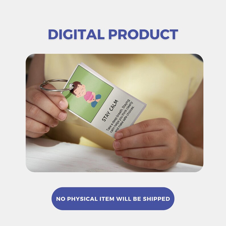 Home Safety Flashcards: Family Emergency Preparedness Drill Cards (PDF ...