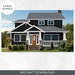 Exterior Paint Palette Bundle, Modern Farmhouse Paint Colors Palette ...