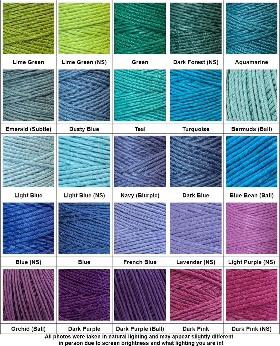 Custom 7 Strand Chevron Hemp Anklet - Choose Your Own Colors! - 100% ...