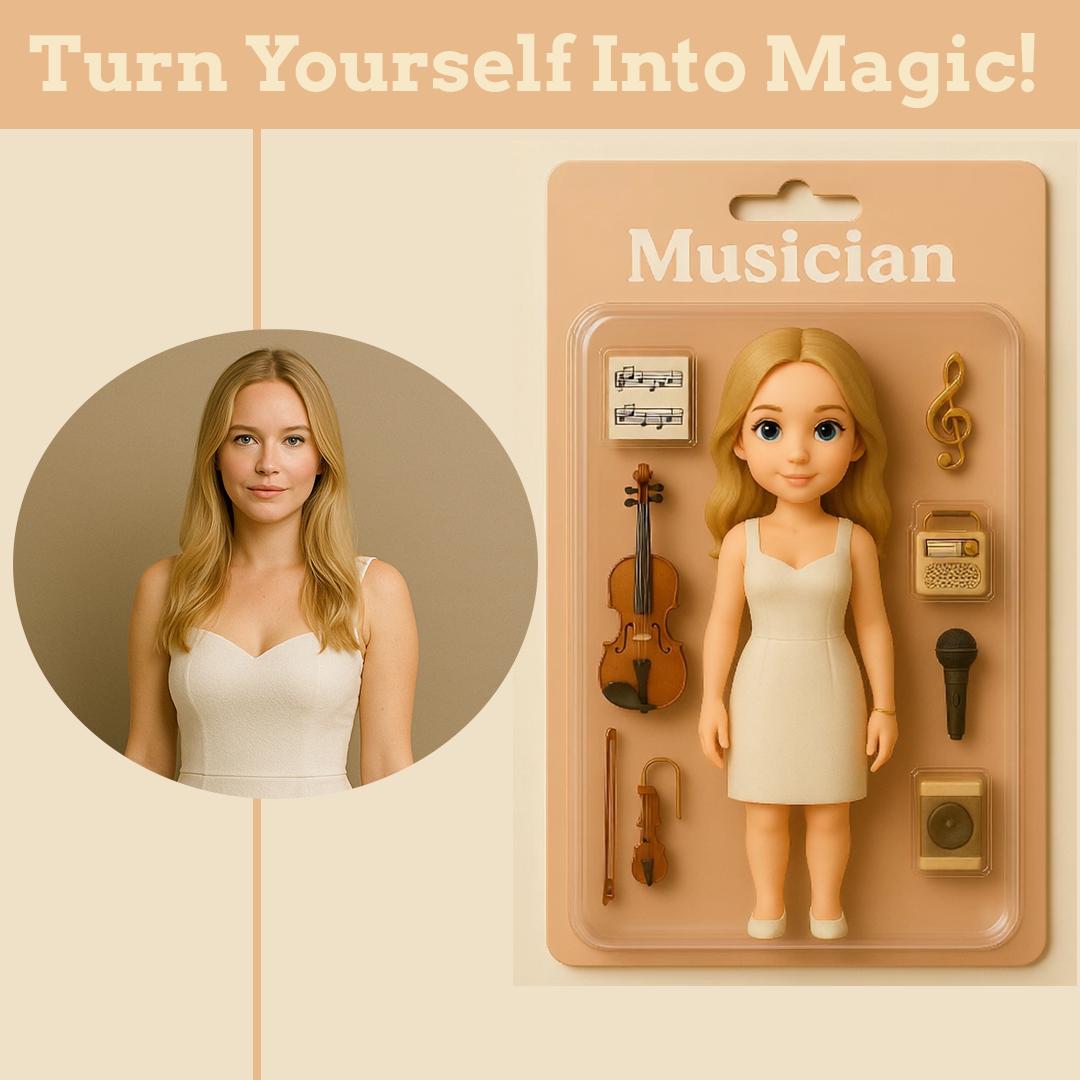 Custom 3D Digital Doll From Your Photo – Personalized Cartoon Toy Box ...