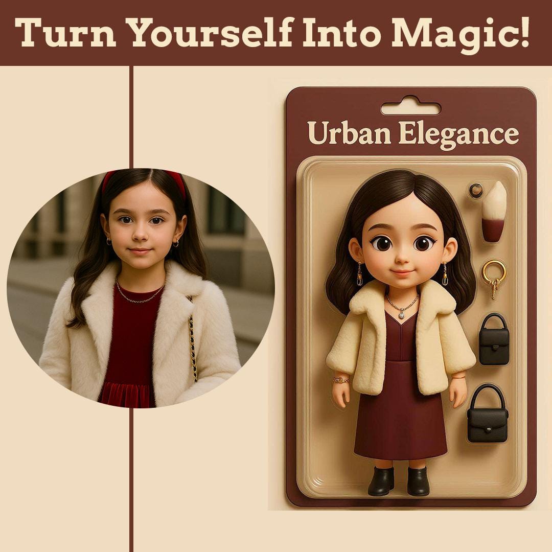 Custom 3D Digital Doll From Your Photo – Personalized Cartoon Toy Box ...