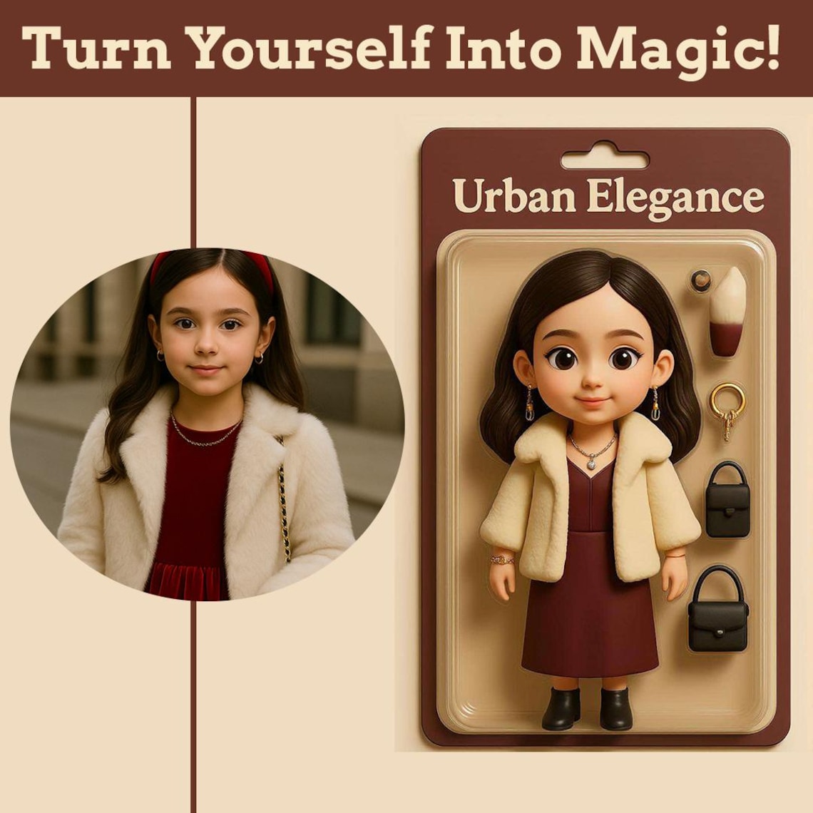 Custom 3D Digital Doll From Your Photo – Personalized Cartoon Toy Box ...