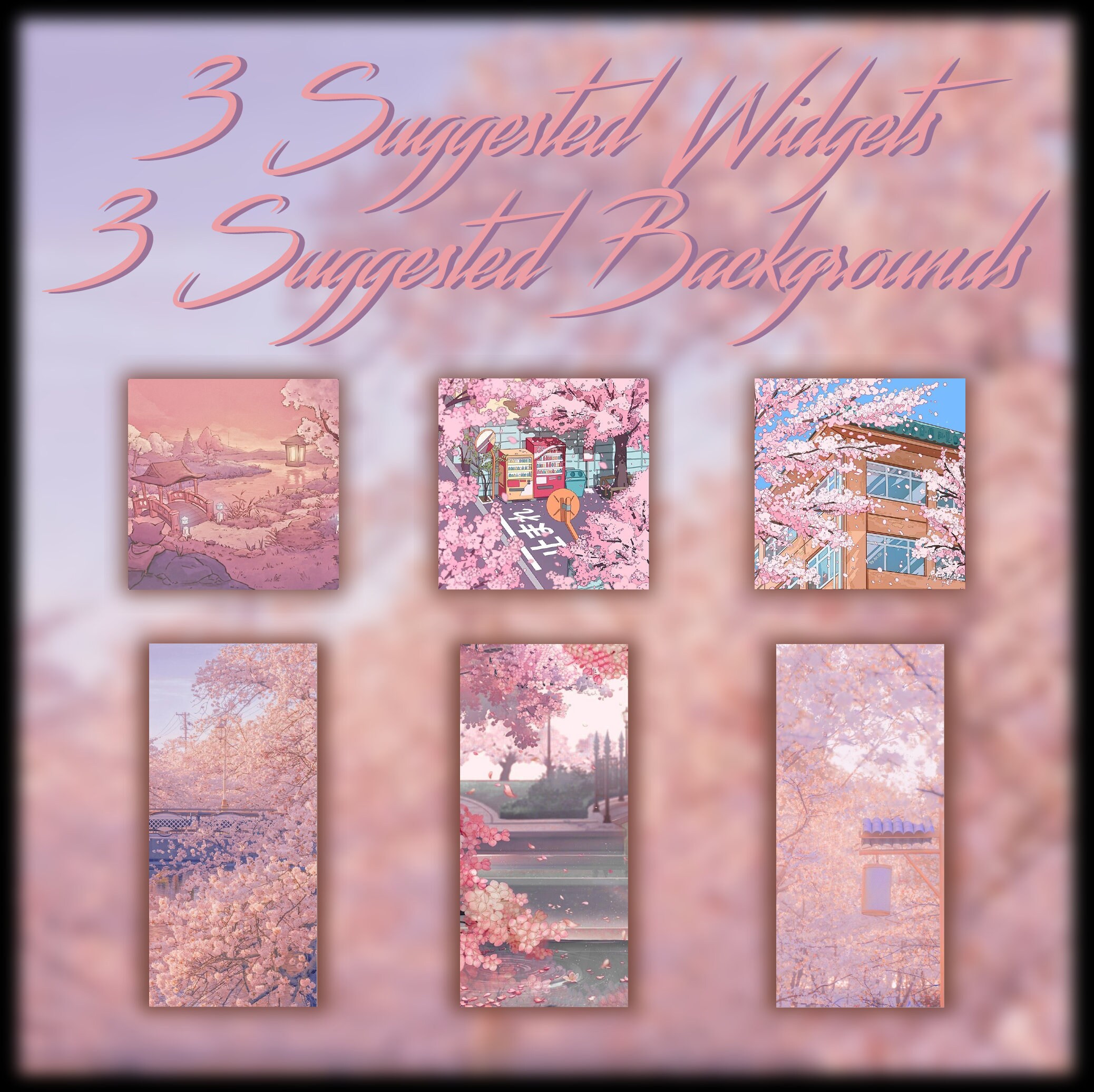 Cherry Blossom Lo-fi Aesthetic Ios 16 App Icon Set | 177 App Icon Set ...