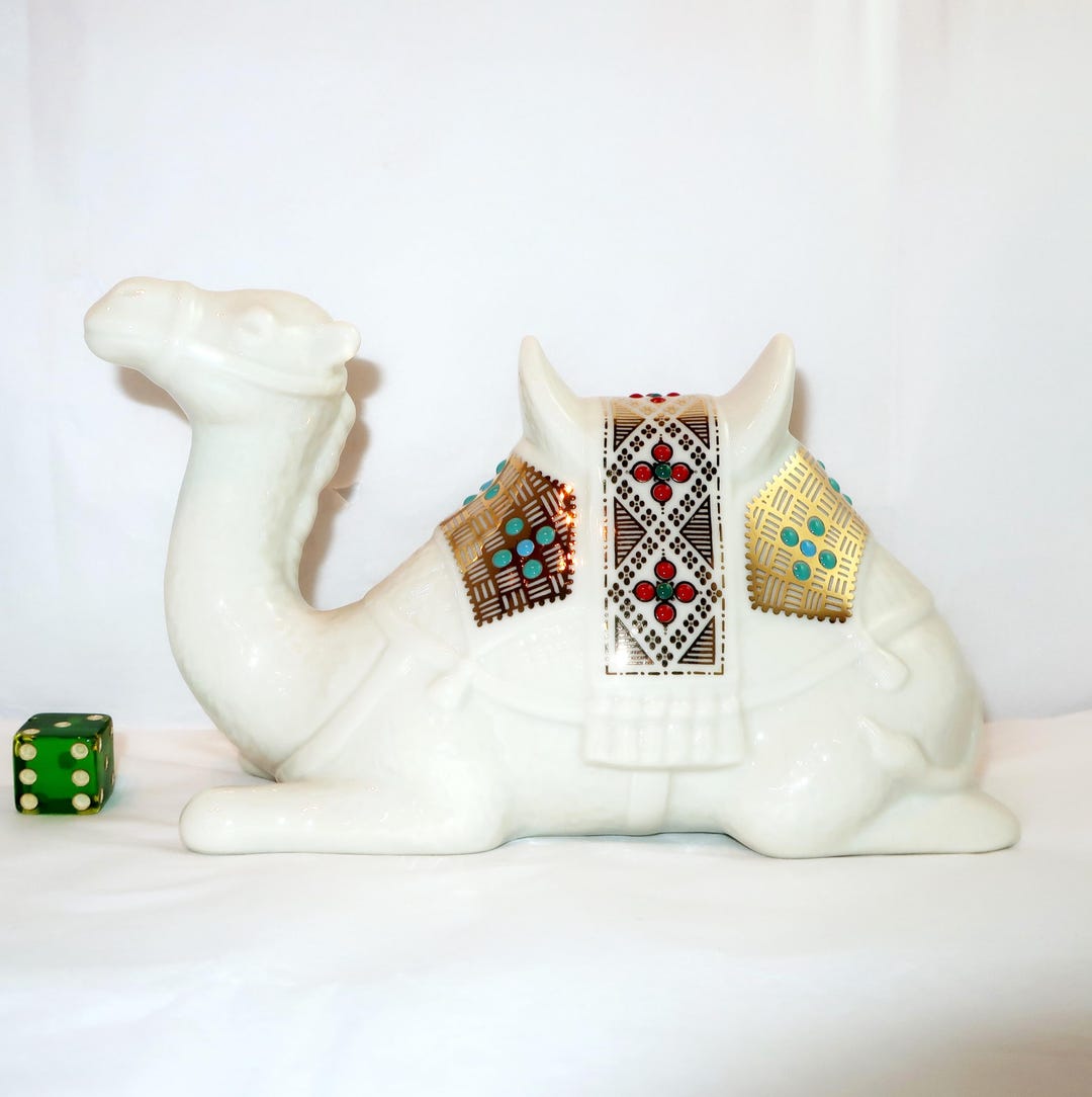 1990s LENOX CHINA JEWELS Nativity Camel Reclining Porcelain Figurine ...
