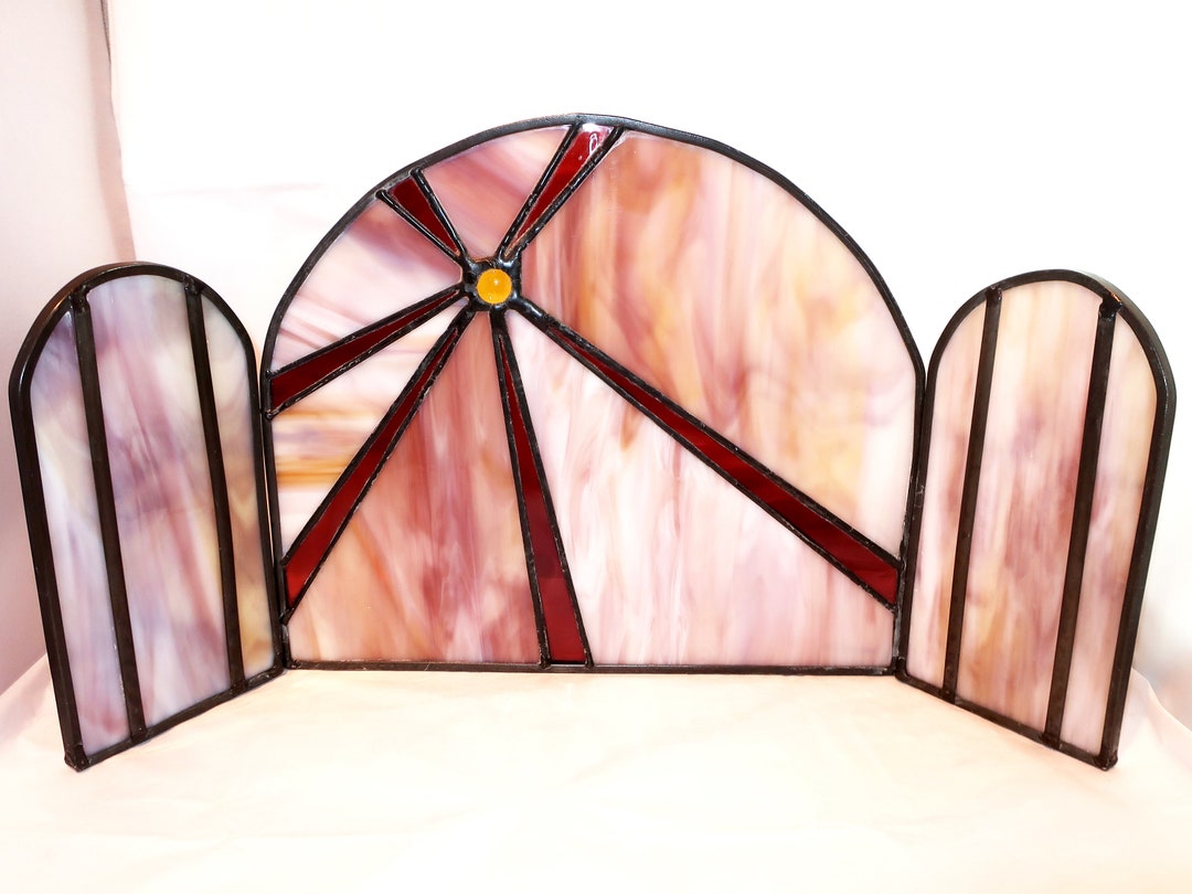 Degrazia NATIVITY BACKDROP Ken Toney Stained Glass Background - Etsy