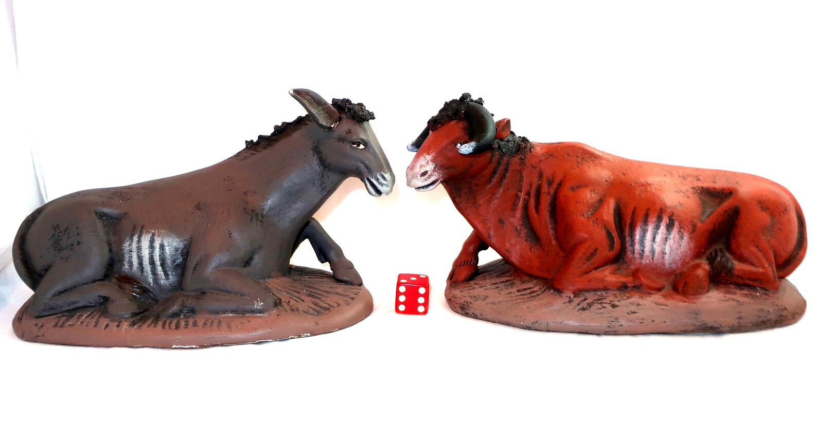 PUIG SPANISH NATIVITY Set 6 Piece Hand Painted Terracotta - Etsy