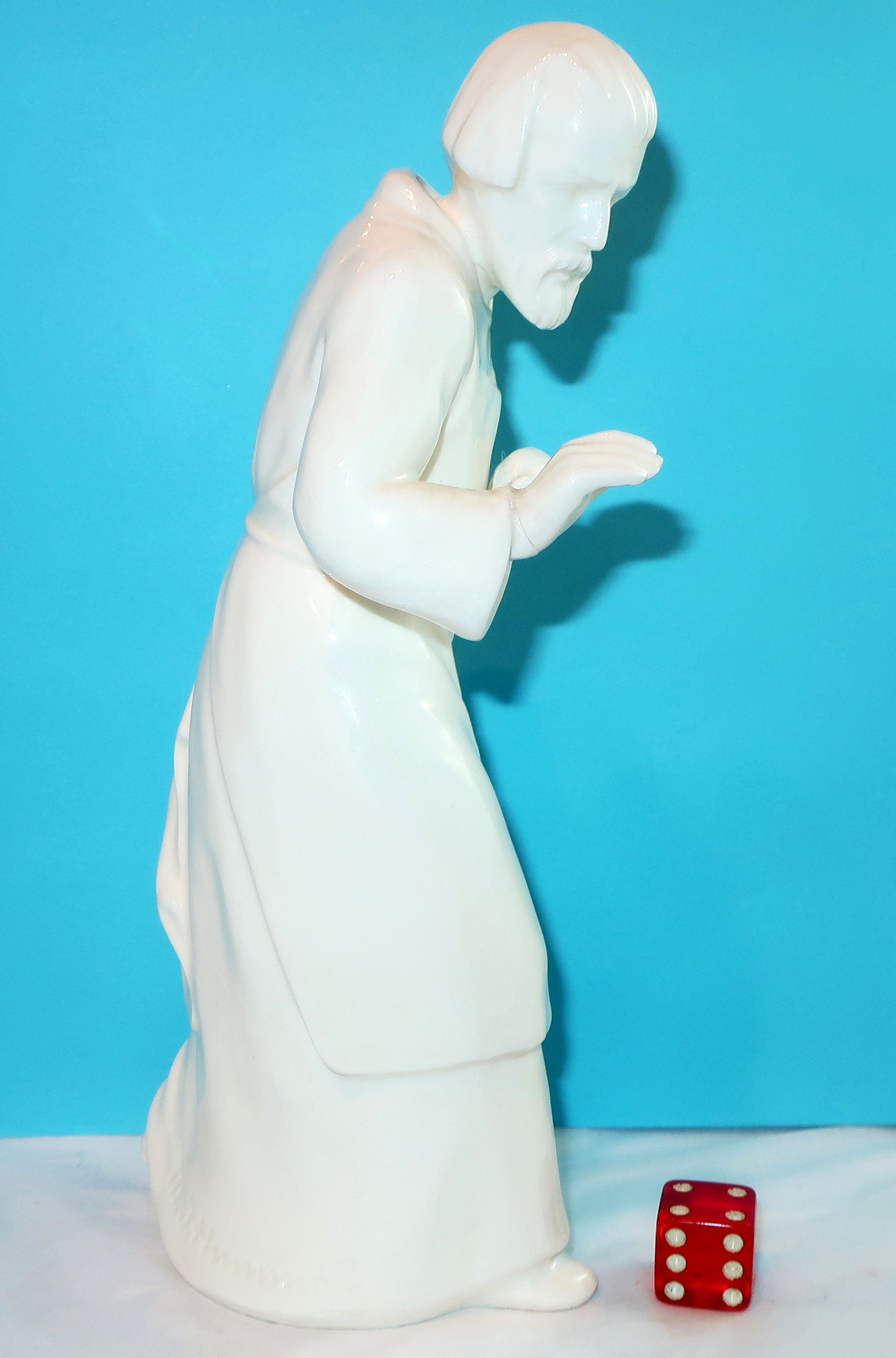 1951 HUMMEL GOEBEL NATIVITY Joseph 214B TMK3 Standing With Repaired ...