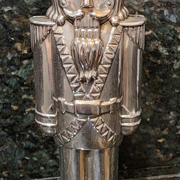 Silver Nutcracker - Etsy