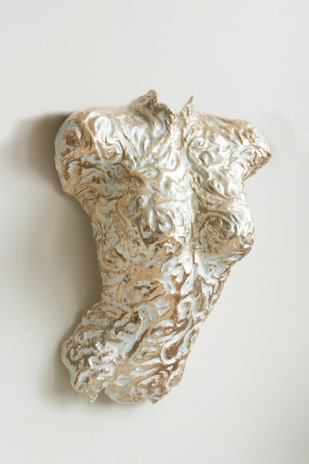 Life Size Wall Art Sculpture, Woman Torso. Original Sculpture. Female ...