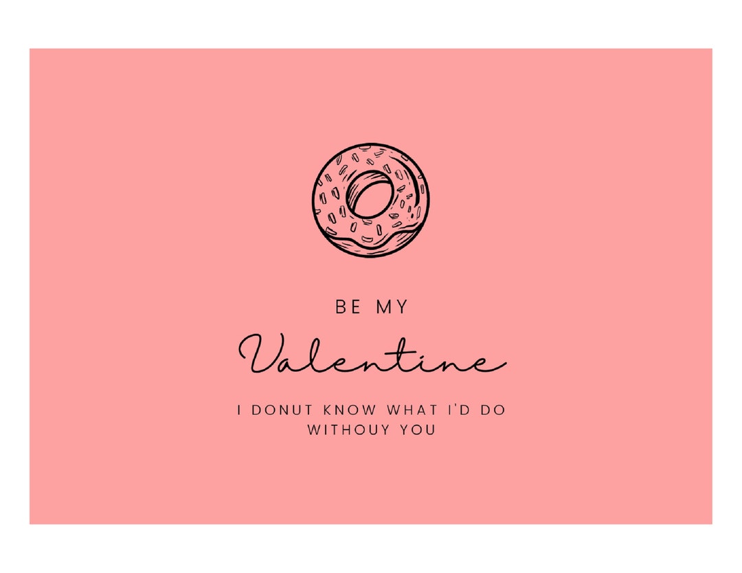 Printable Valentines Card Happy Valentines Card Digital Valentines Card ...