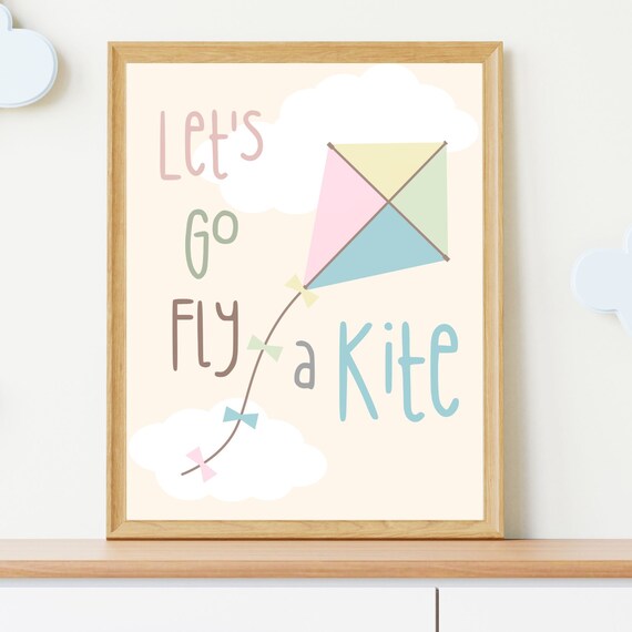 Cute Kite Quotes Kite Quote Etsy