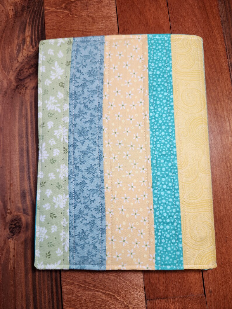 Quilted Journal Cover Handmade Patchwork Notebook for Journaling - Etsy