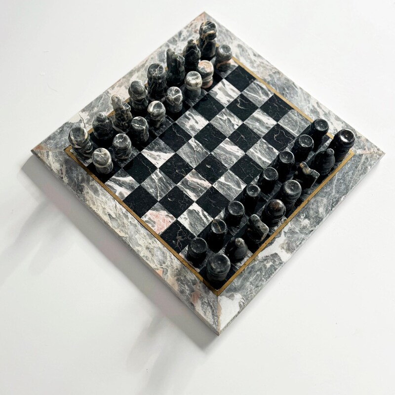 Stone Chess Set - Etsy
