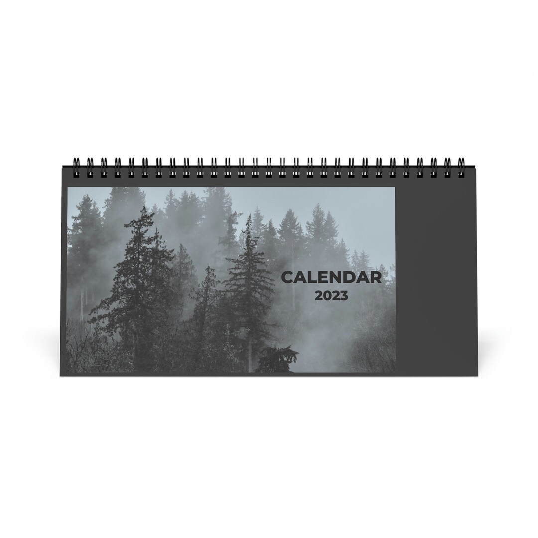 Monochrome Forest 2023 Calendar - Etsy