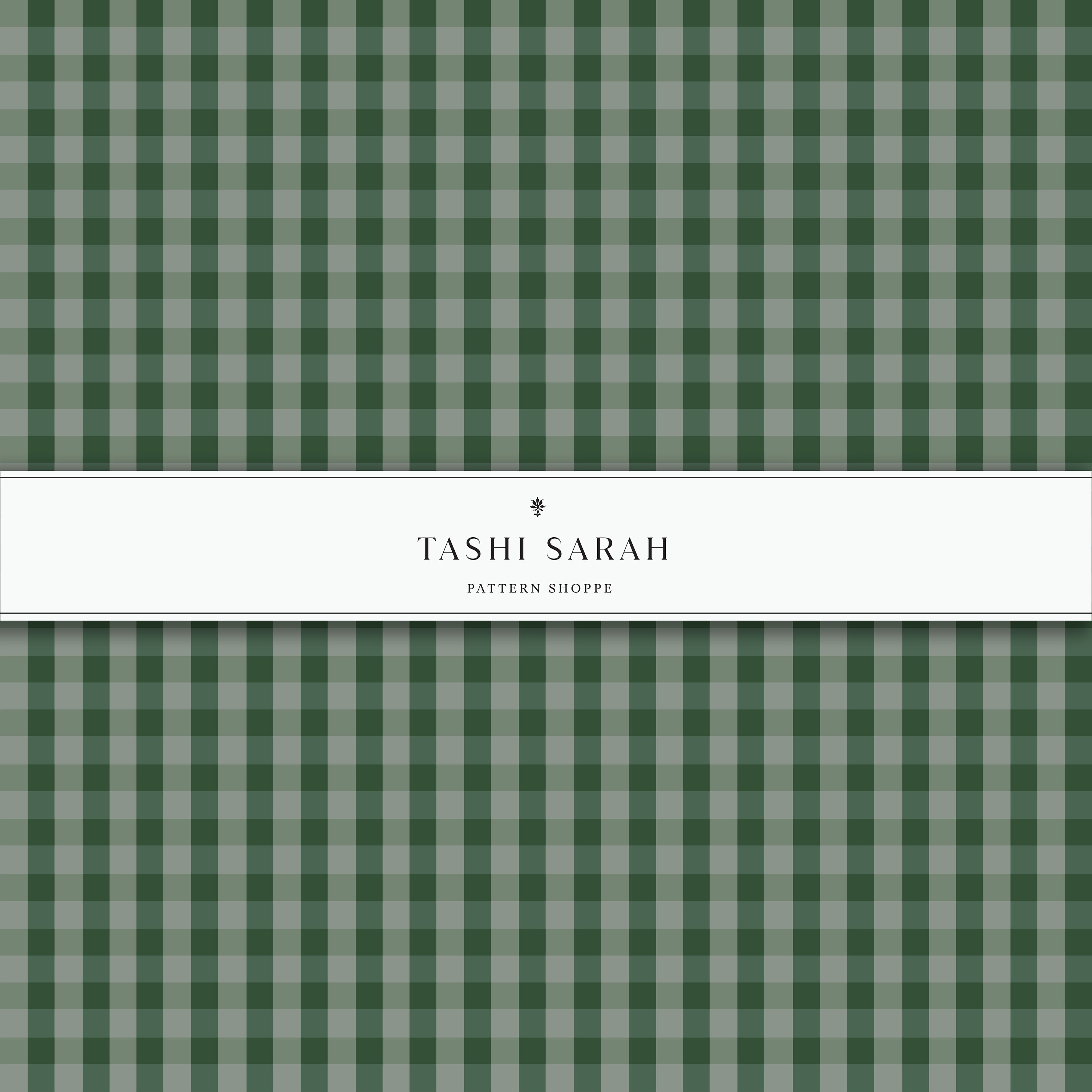 HOLIDAY GREEN Gingham Pattern, Gingham, Fabric File, Vintage, Seamless ...