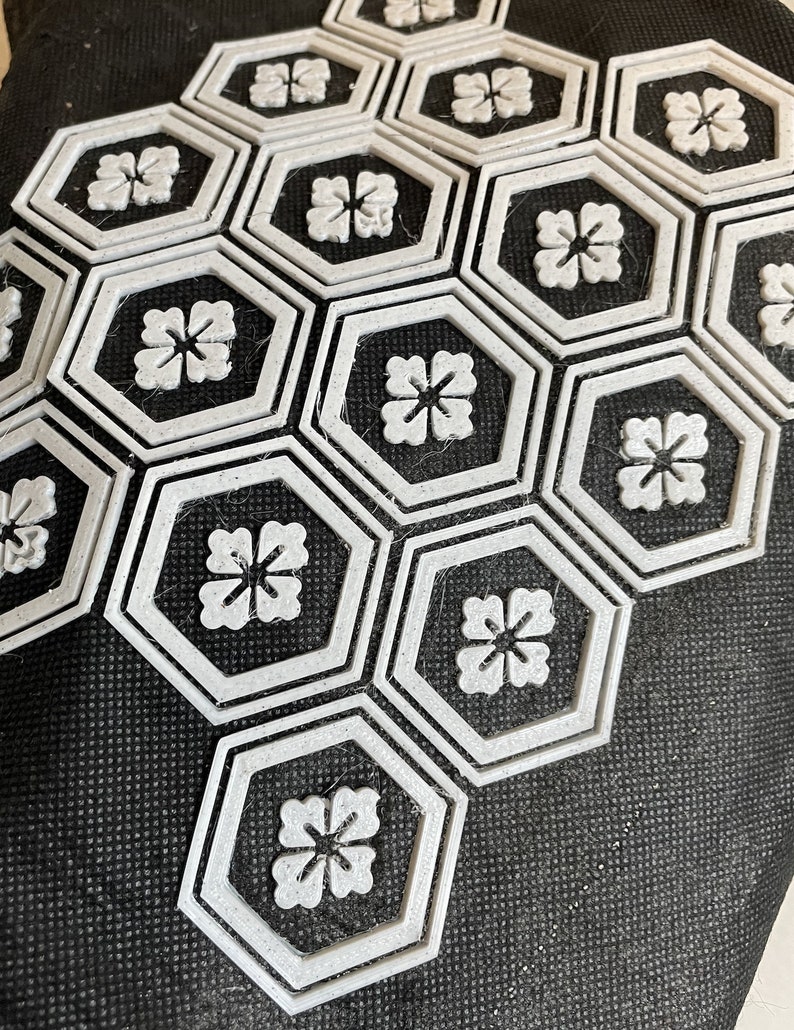 STL File Printing on Fabric 3D Printer Japanese Pattern Kikko - Etsy