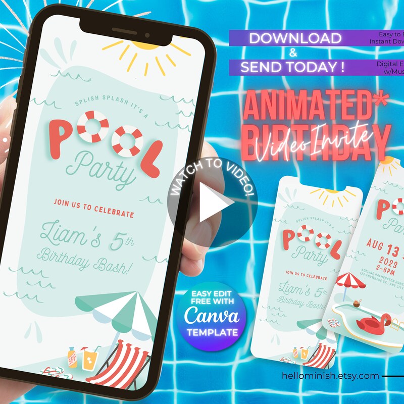 Pool - Etsy