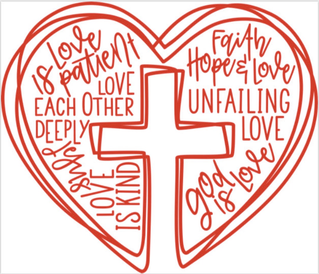 Valentine's Day Jesus is Love - Etsy