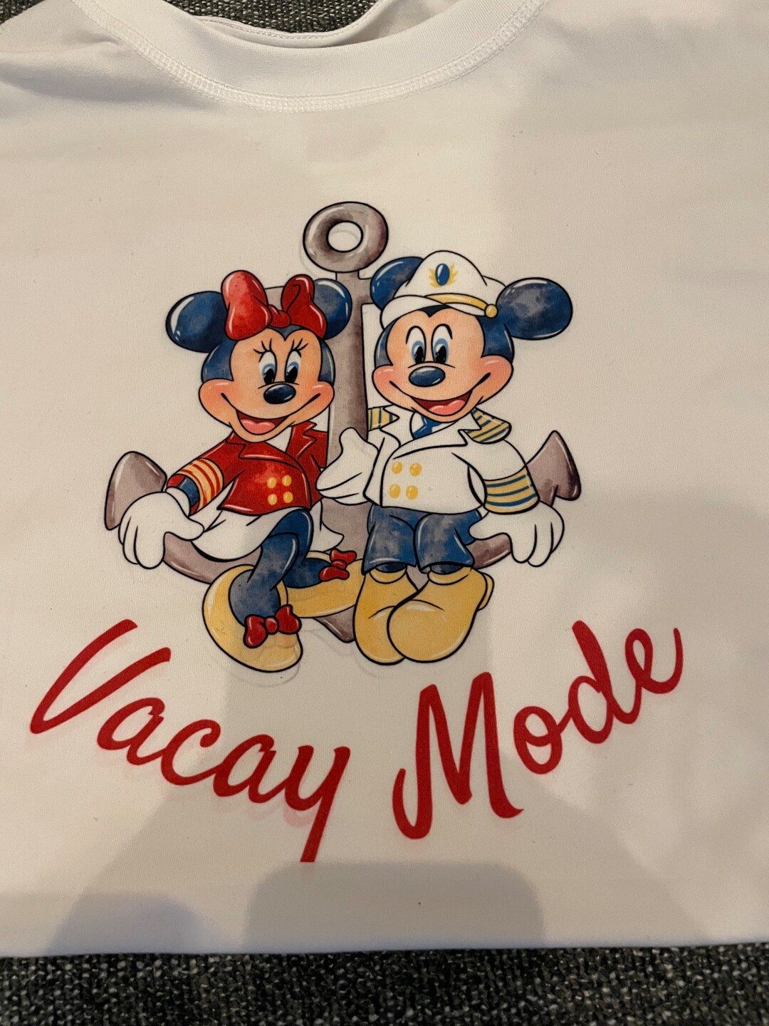 Vacay Mode Mickey and Minnie - Etsy
