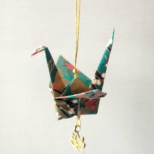 Paper Crane Ornament - Etsy