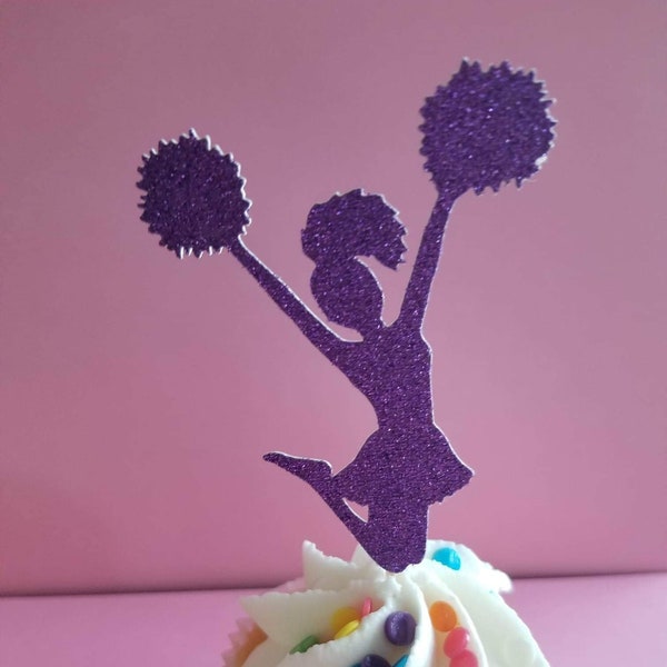 Cheerleader Cake Topper - Etsy