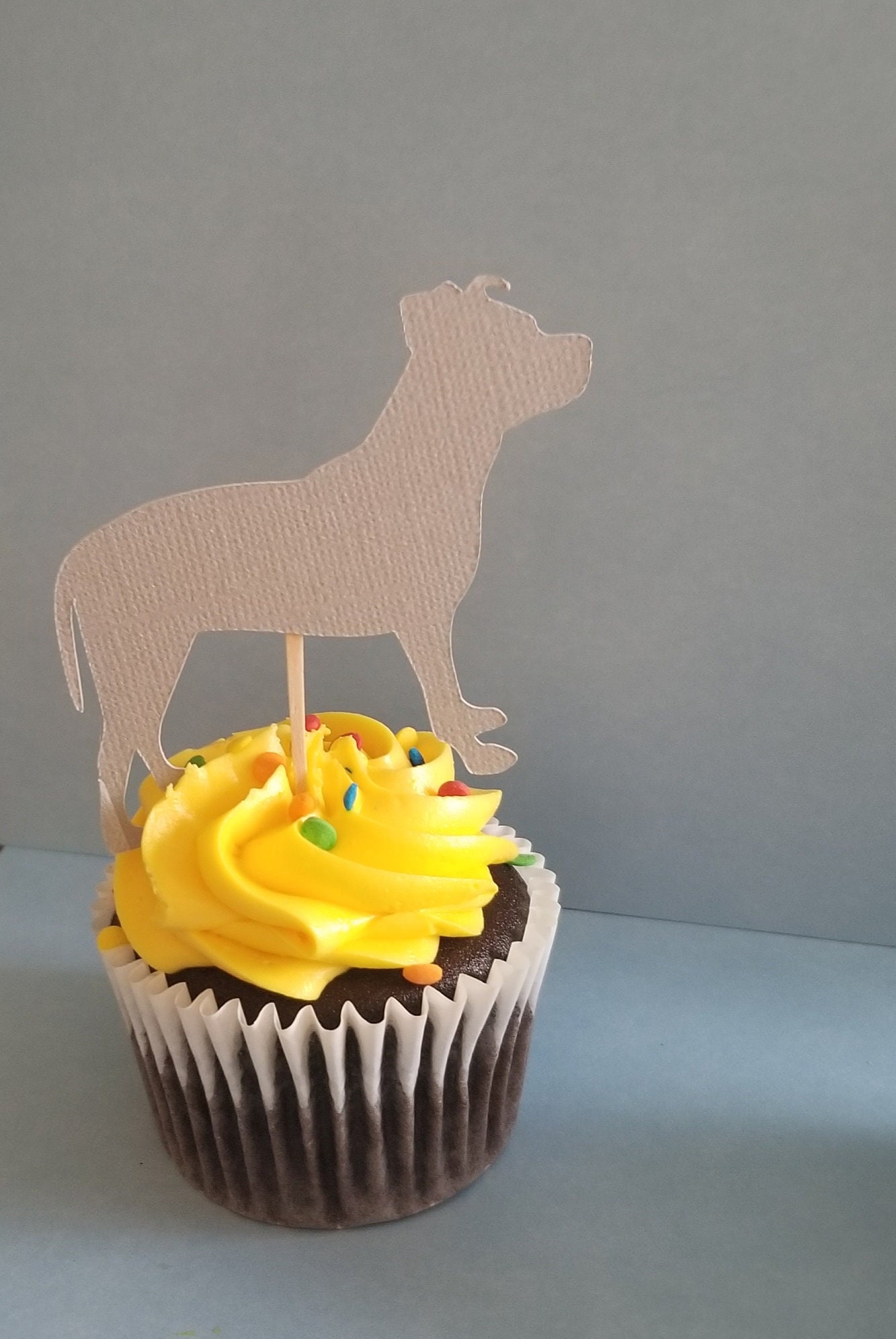 Dog Cupcake Topper - Etsy