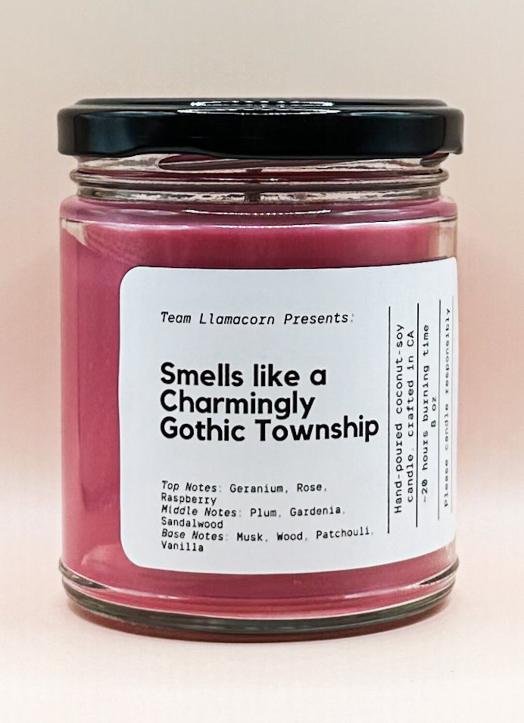 Smells Like a Charmingly Gothic Township Sims 4 Inspired Coconut Soy ...