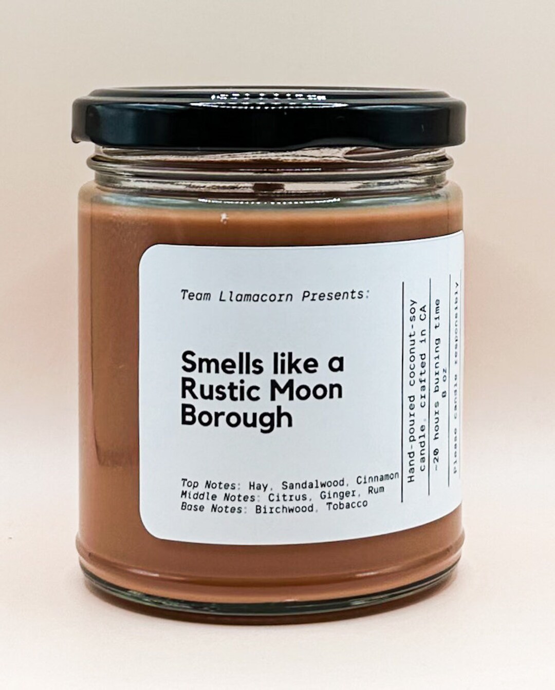 Smells Like a Rustic Moon Borough- Sims 4 Inspired Coconut Soy Wax 8oz ...