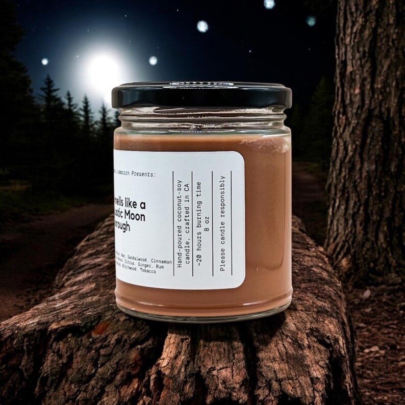 Smells Like a Rustic Moon Borough- Sims 4 Inspired Coconut Soy Wax 8oz ...