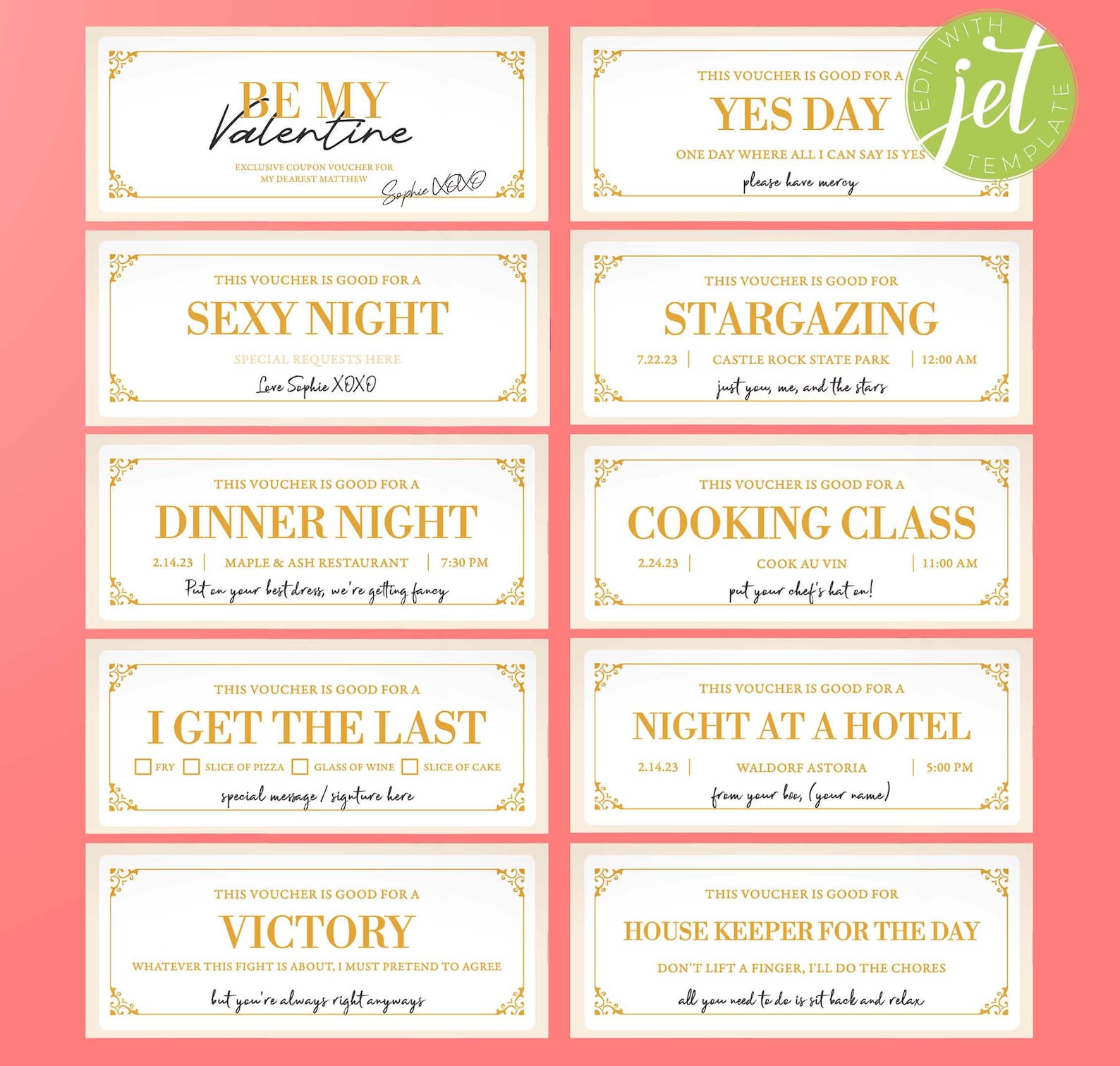 Printable Customizable Valentines Day Gift Digital Love - Etsy