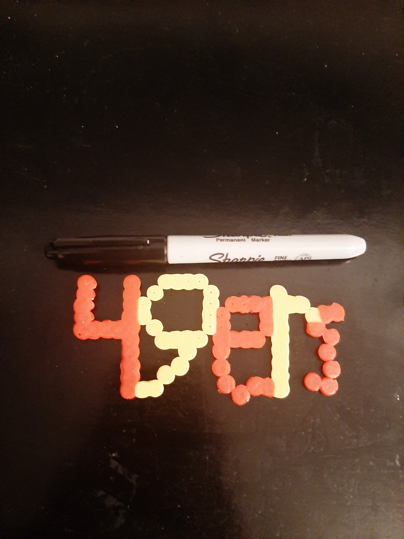 Perler Bead 49ers Logo - Etsy