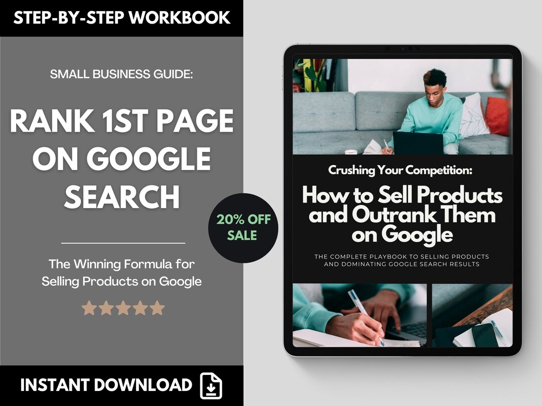 How to Sell Products and Rank 1st on Google Search Page, Shopify Seller ...