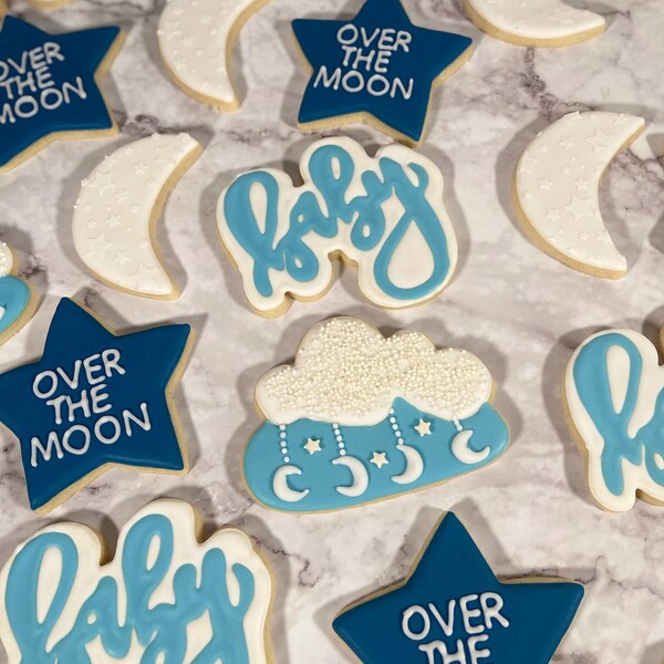 Over the Moon Cookies - Etsy