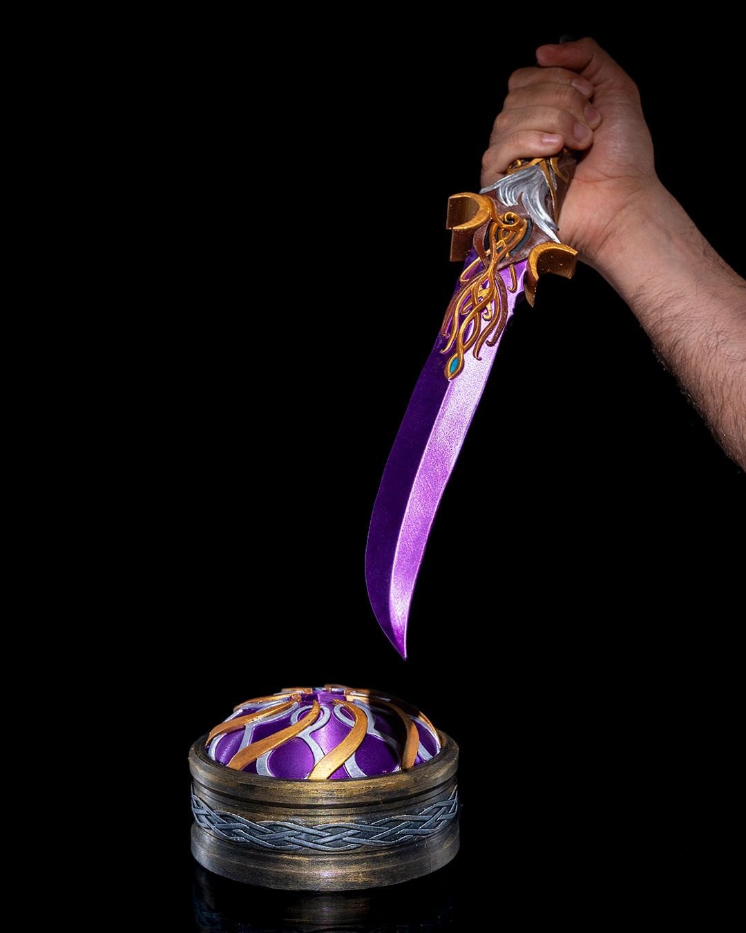 Whisperer Elven Dagger Prop Handcrafted Fantasy Knife for Cosplay, LARP ...